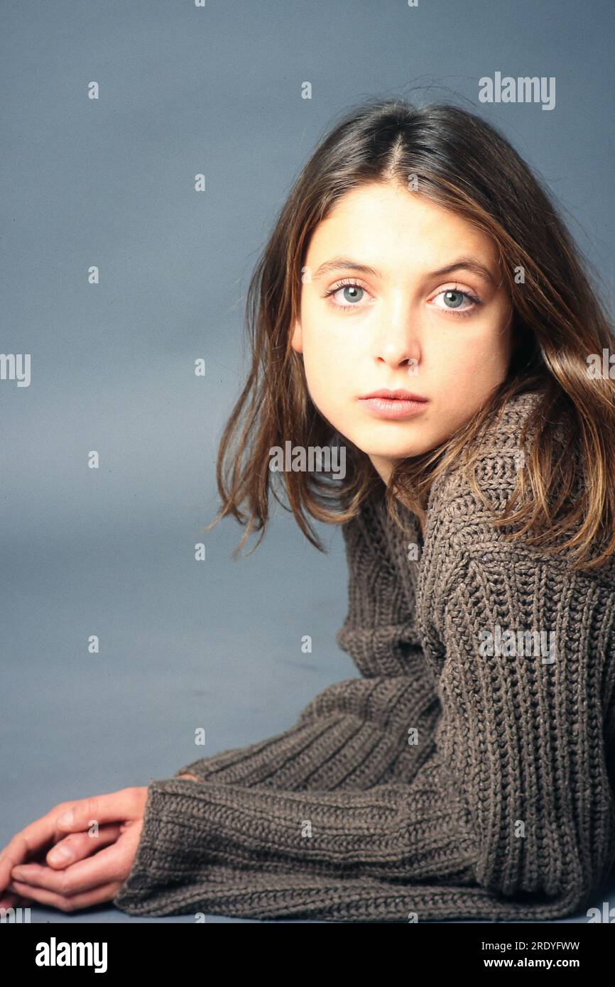 Julia Brendler, deutsche Schauspielerin, bei einem Fotoshooting im ...