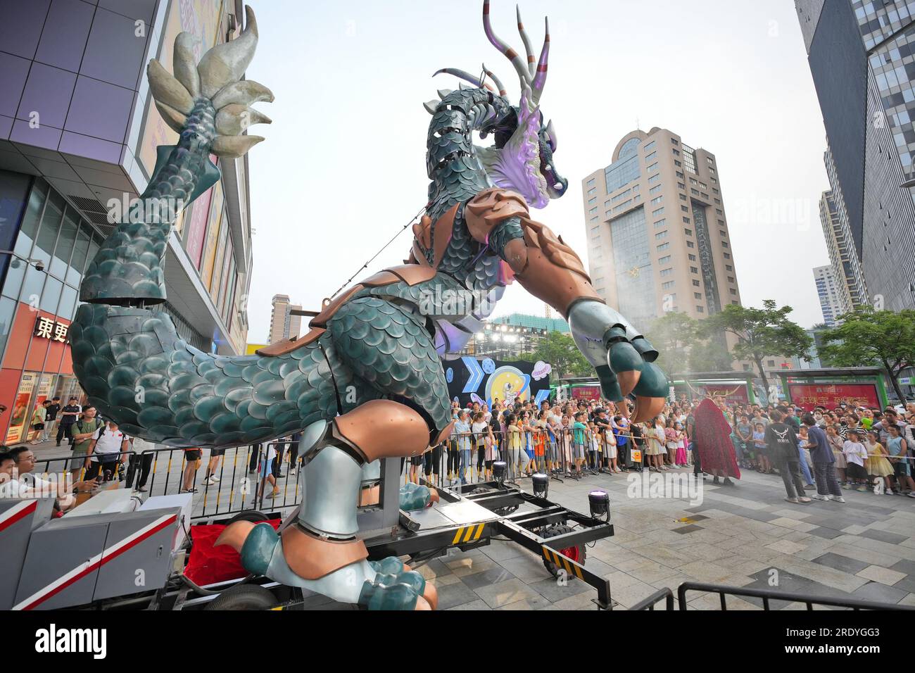 Yantai, China. 24th July, 2023. YANTAI, CHINA - JULY 23, 2023 - A 10 ...