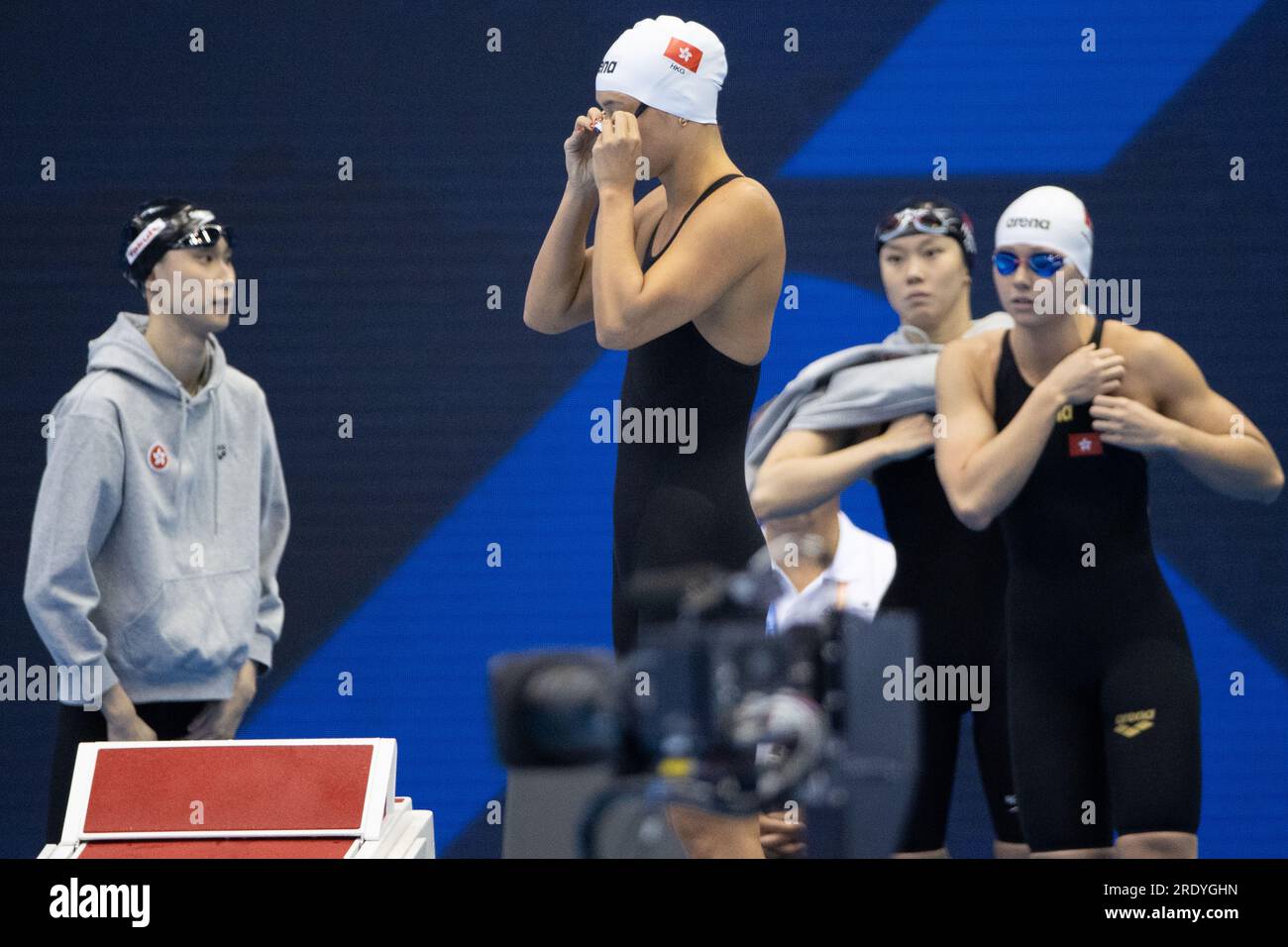 Japan, Japan. 23rd July, 2023. Hong Kong China Camille Lily Mei Cheng, Siobhan Bernadette ...