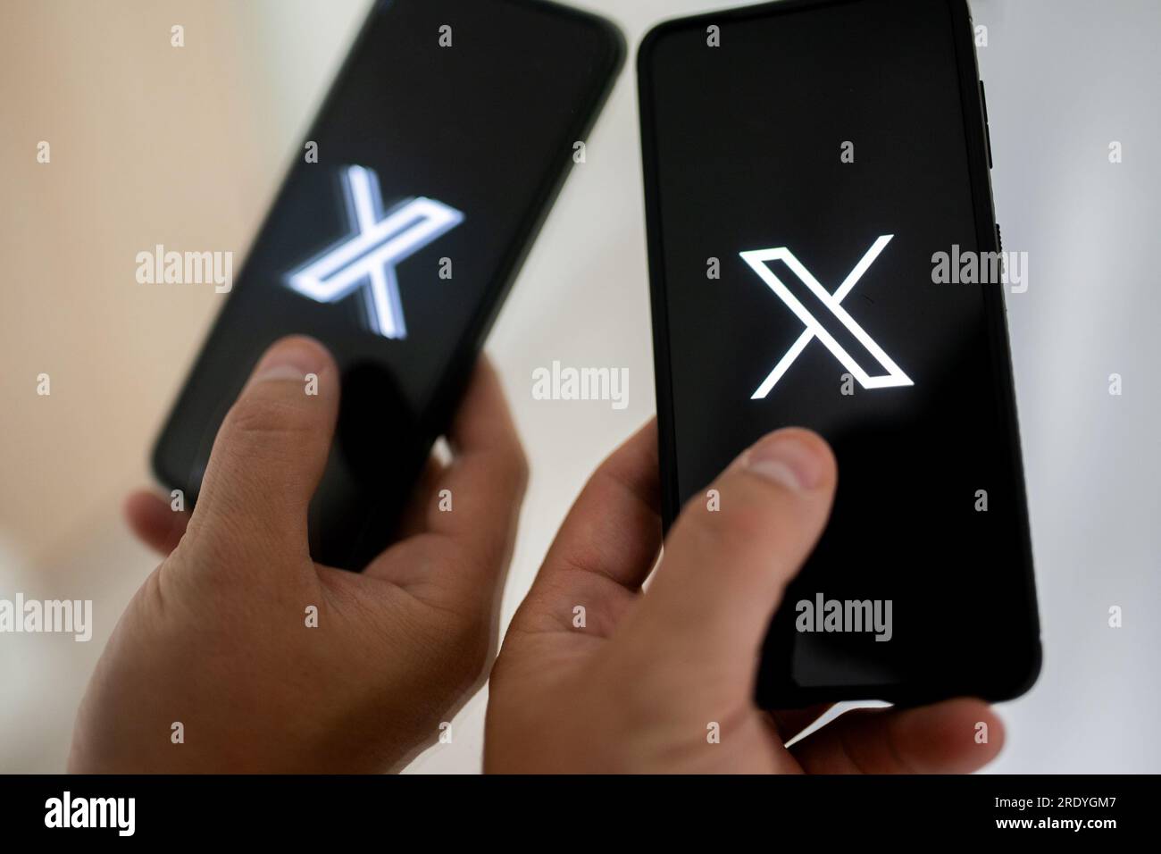 Poland. 24th July, 2023. In this photo illustration the X (Twitter ...