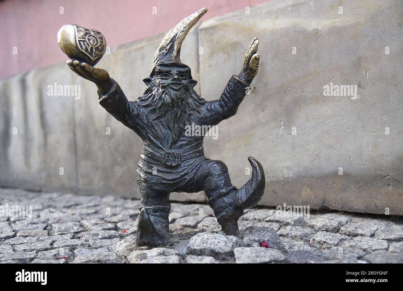 Dwarf in Wroclaw city, Poland July 17, 2023. (CTK Photo/Drahoslav Ramik ...