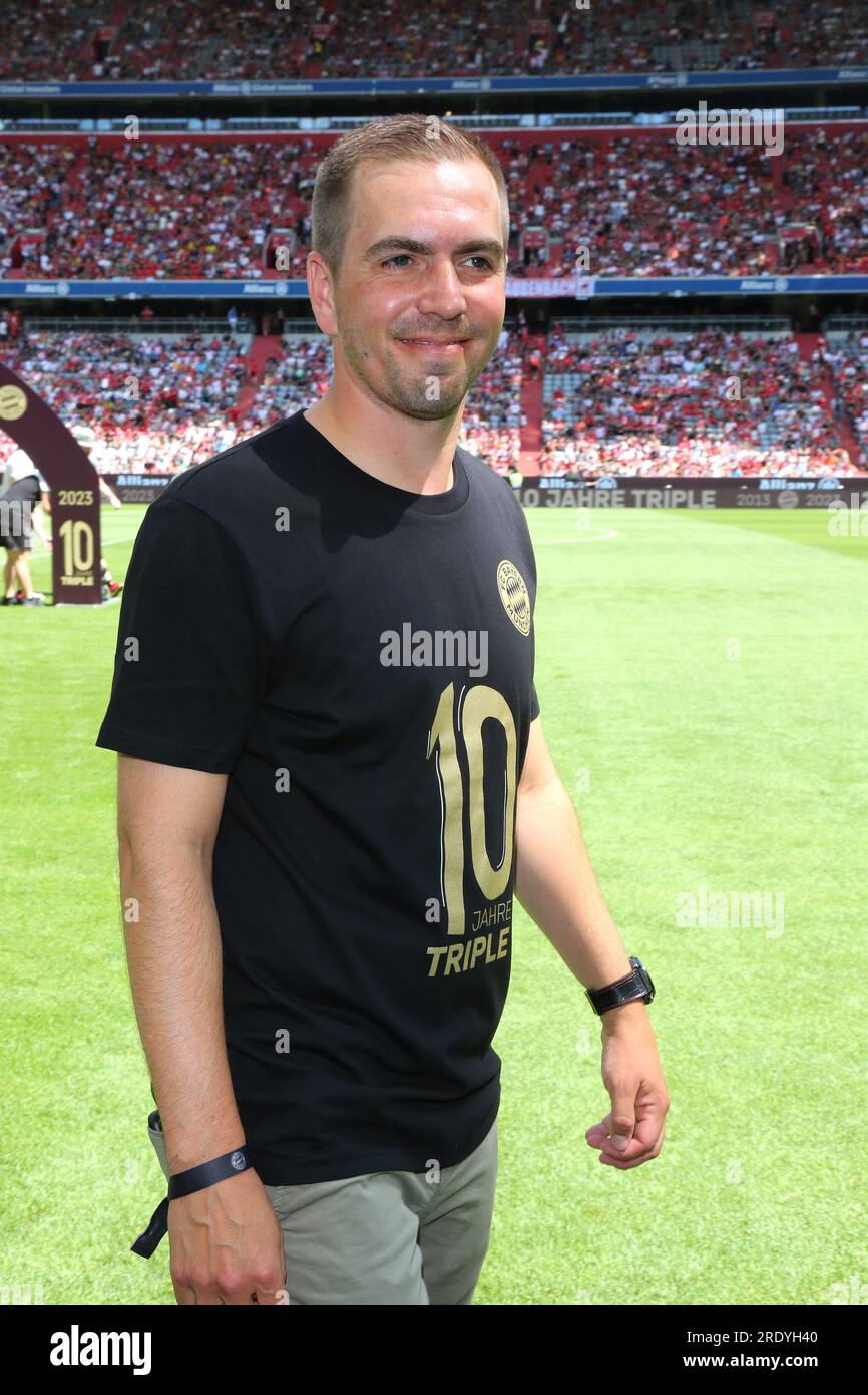 Fcbayern team presentation season 2023 2024 hi-res stock photography ...