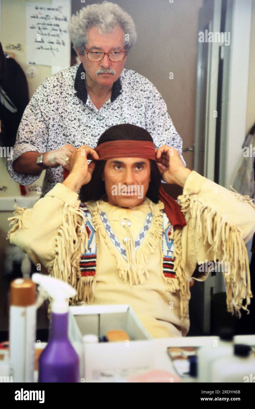 Gojko Mitic, deutsch serbischer Schauspieler und Regisseur, in der ...