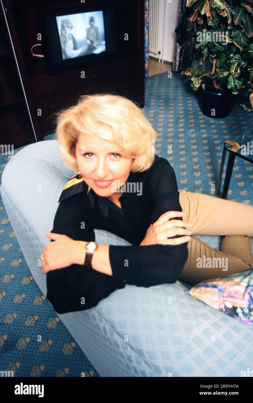 Gabriele Metzger, deutsche Schauspielerin, bei einem Fotoshooting in ...