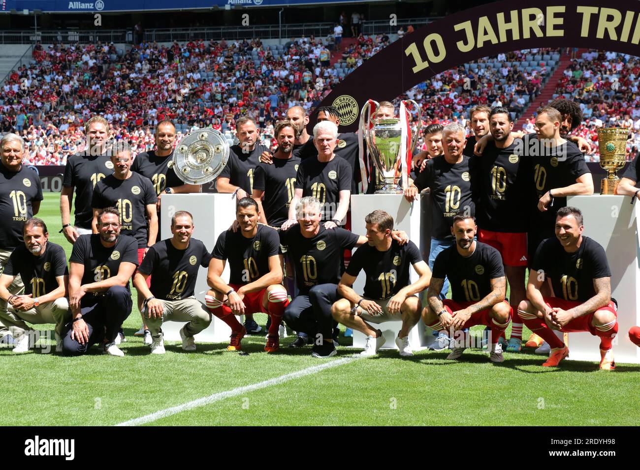Fcbayern team presentation season 2023 2024 hi-res stock photography ...