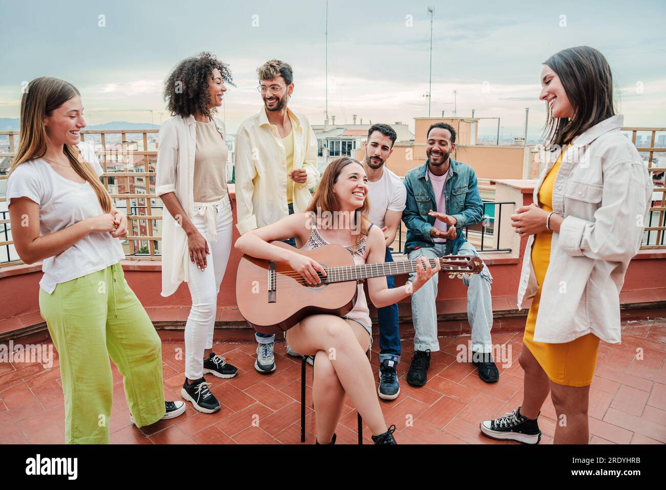 Community activity singing hi-res stock photography and images - Alamy