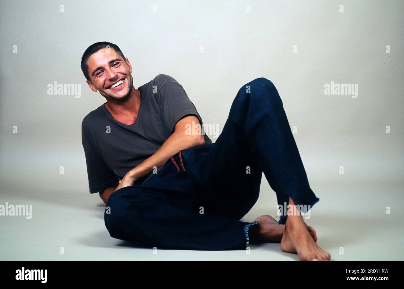 Oliver Bootz, deutscher Schauspieler, bei einem Fotoshoot im Studio ...