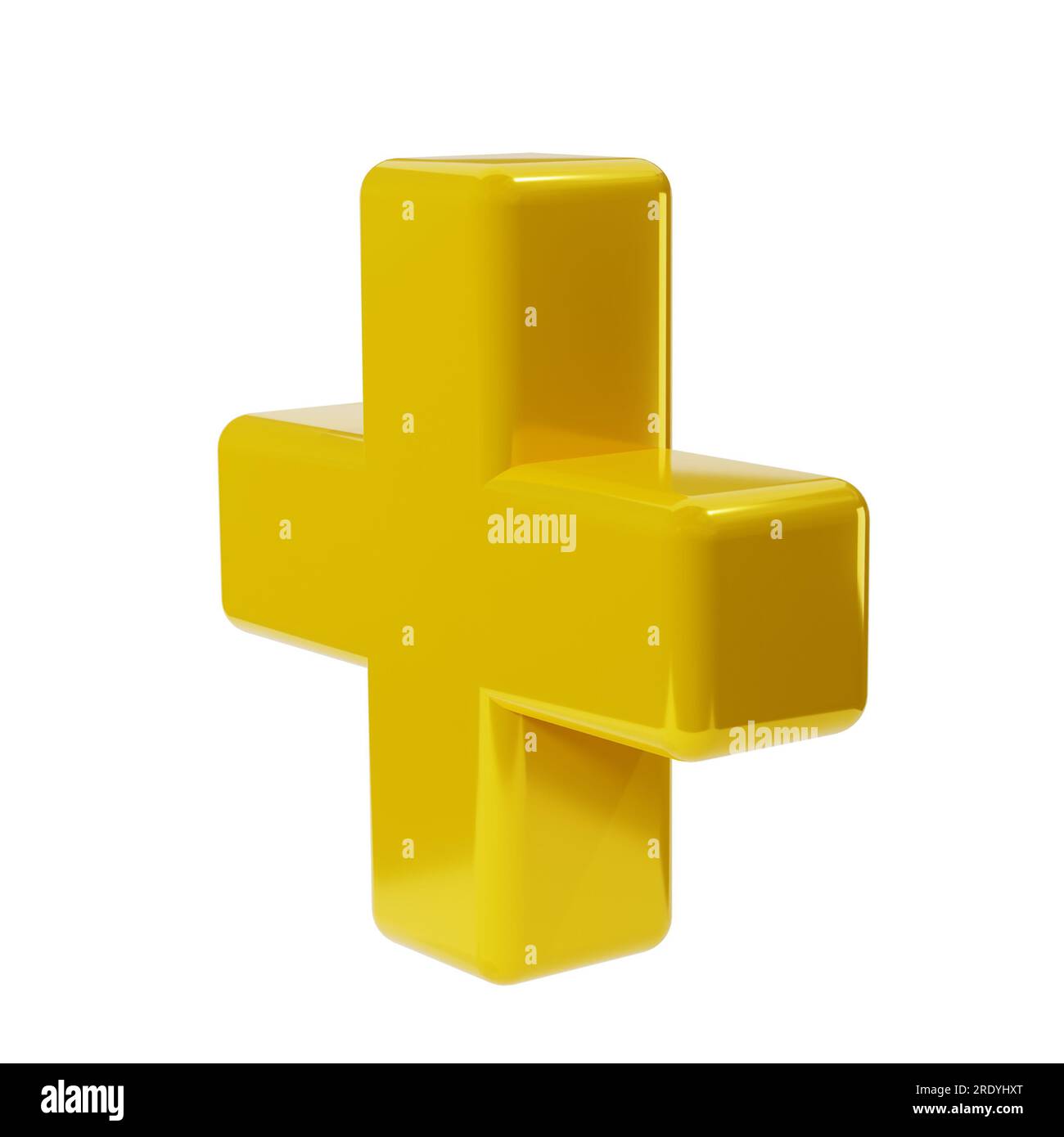 Health plus symbol 3d Cut Out Stock Images & Pictures - Alamy