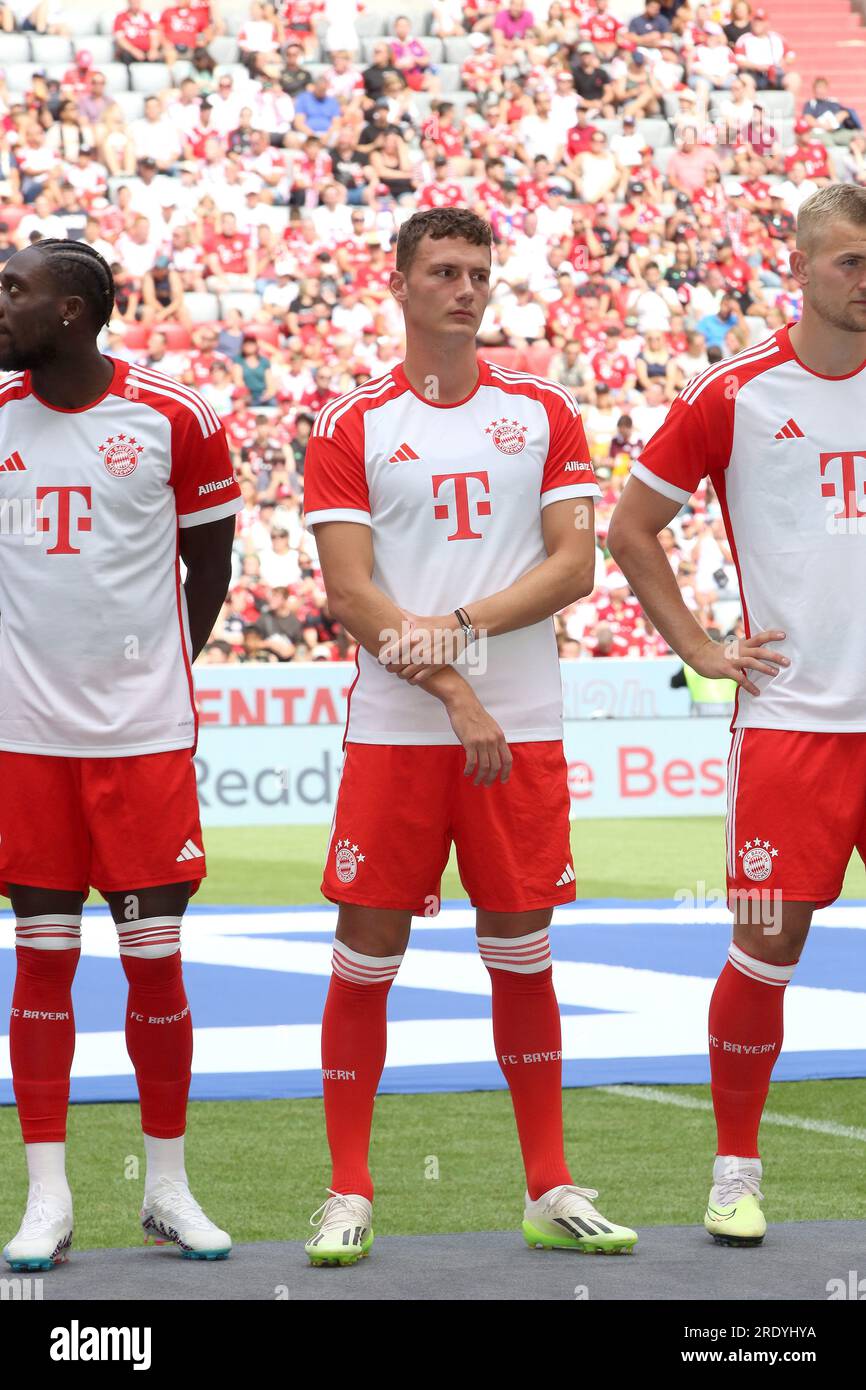 Fcbayern team presentation season 2023 2024 hi-res stock photography ...