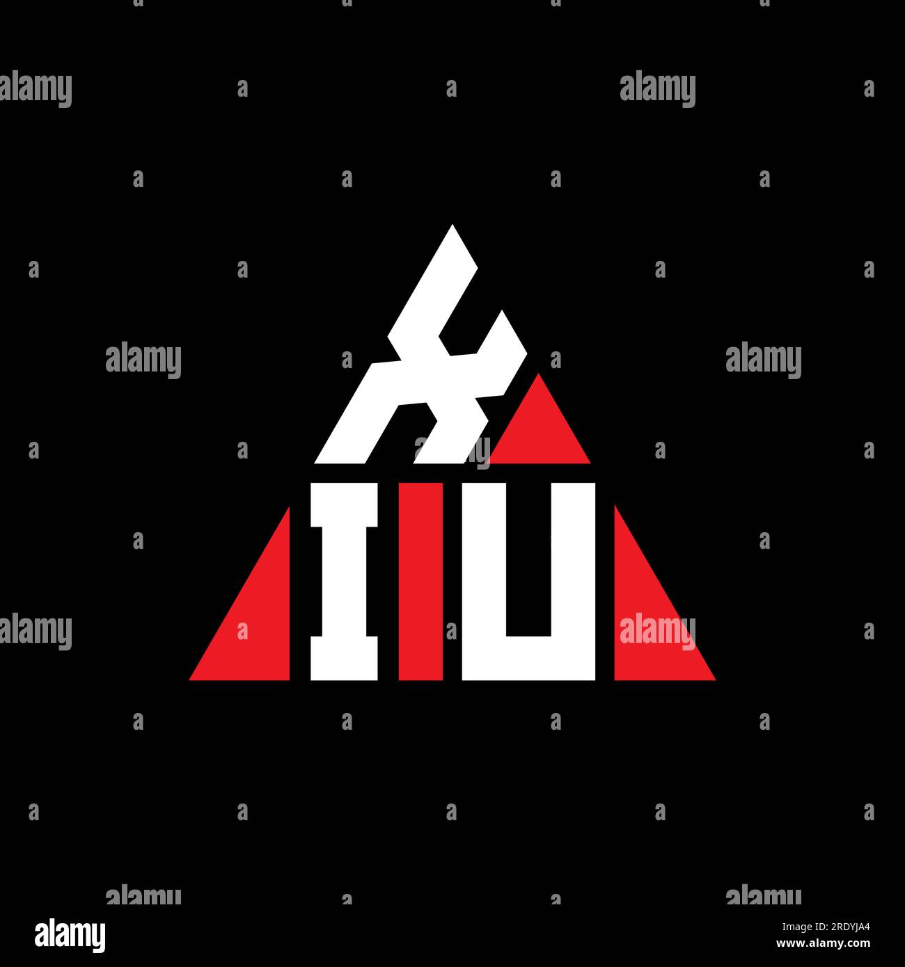 Xiu logo design hi-res stock photography and images - Alamy