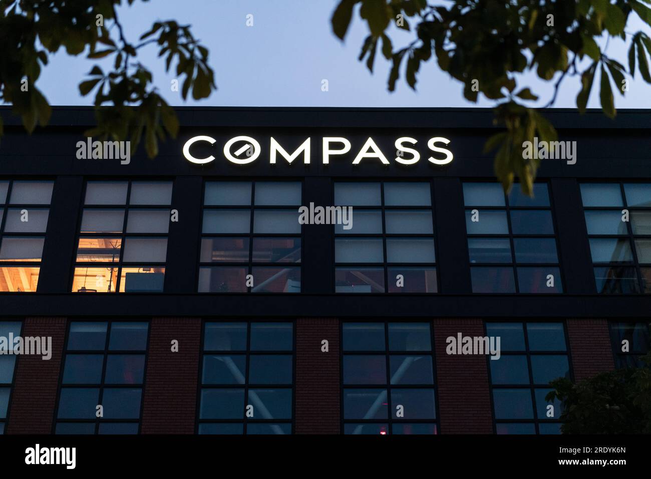 Seattle, USA. 20th July, 2023. Compass HQ in South Lake Union Stock ...