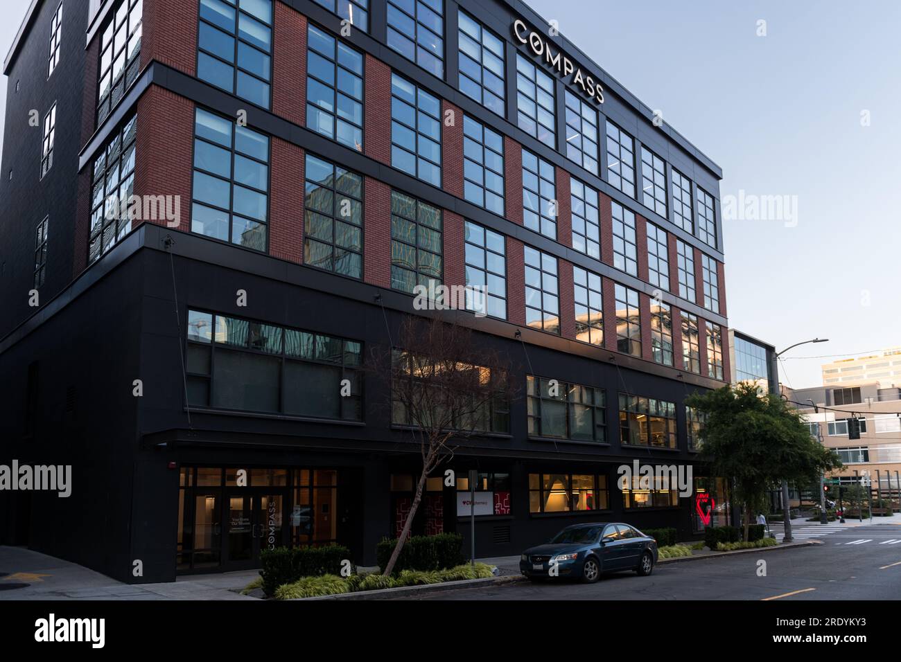 Seattle, USA. 20th July, 2023. Compass HQ in South Lake Union Stock ...