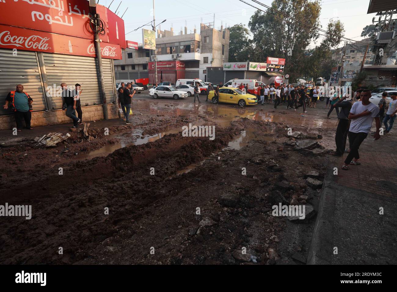 Nur Shams, Palestinian Territories. 24th July, 2023. Palestinians ...