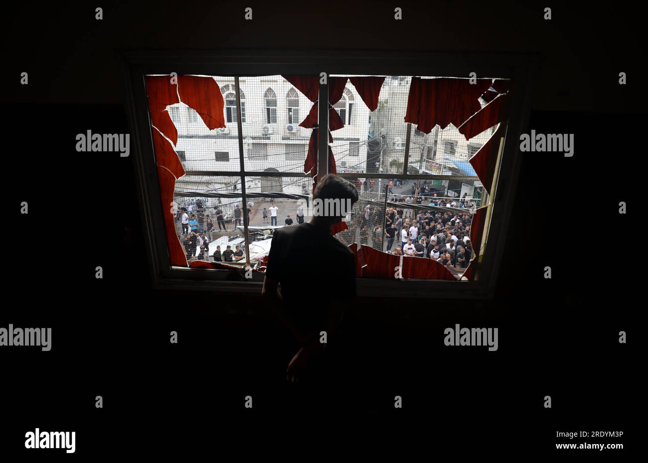 Nur Shams, Palestinian Territories. 24th July, 2023. Palestinians ...