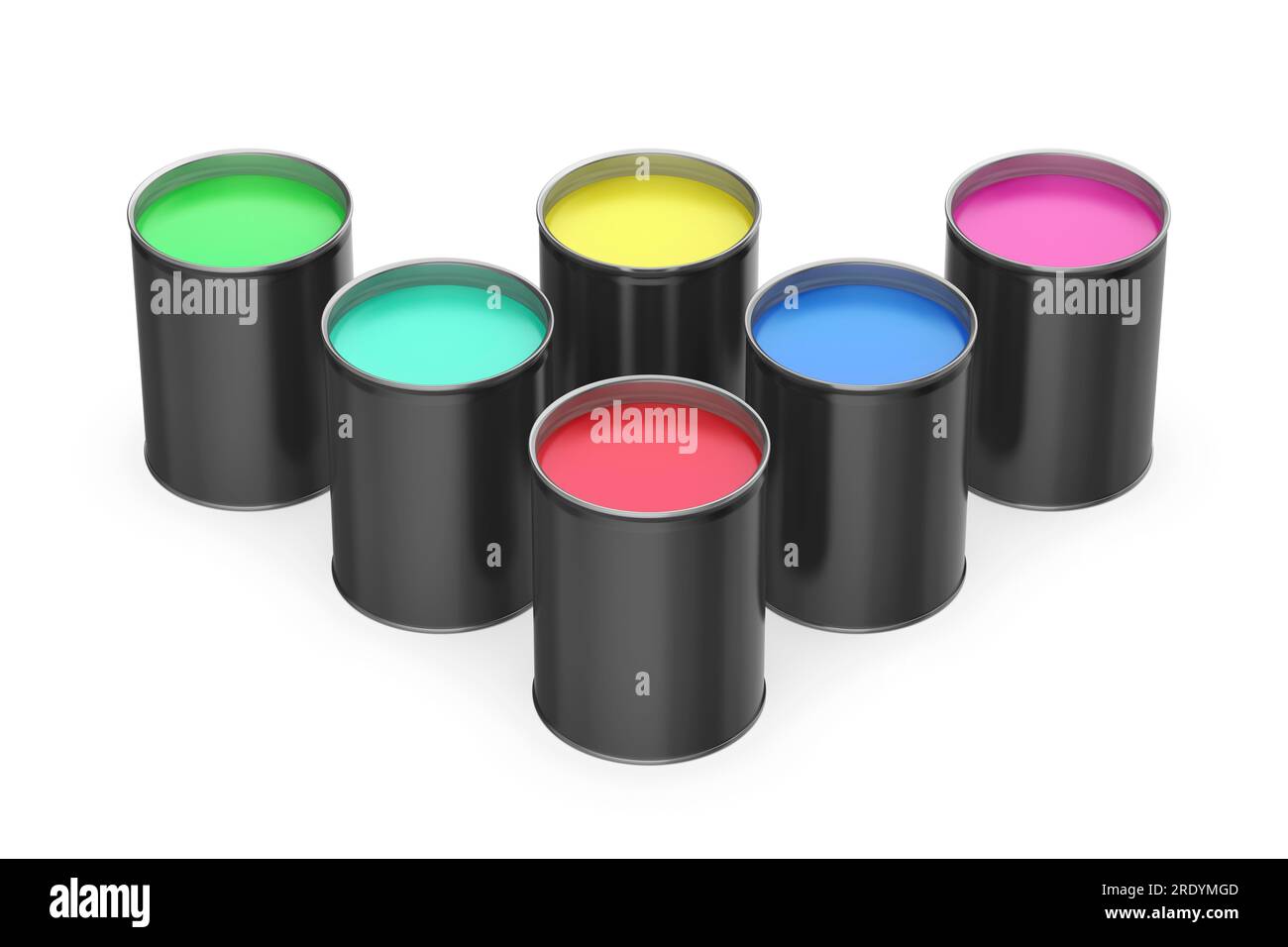 Cans of different colors hi-res stock photography and images - Alamy