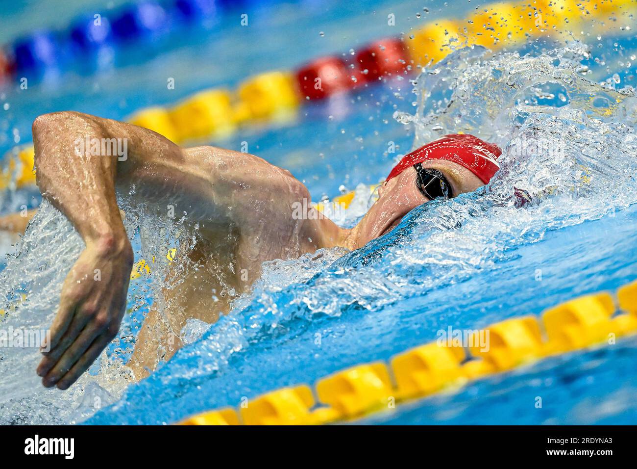 Fukuoka, Japan. 24th July, 2023. Tom Dean of Great Britain competes in ...