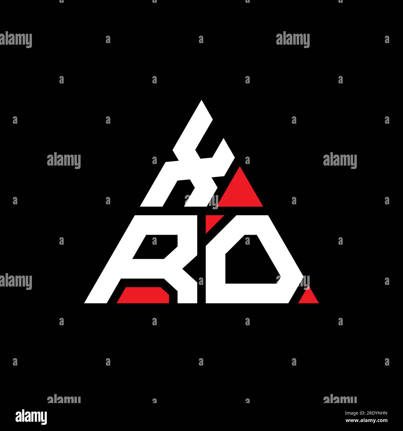Xro logo design hi-res stock photography and images - Alamy