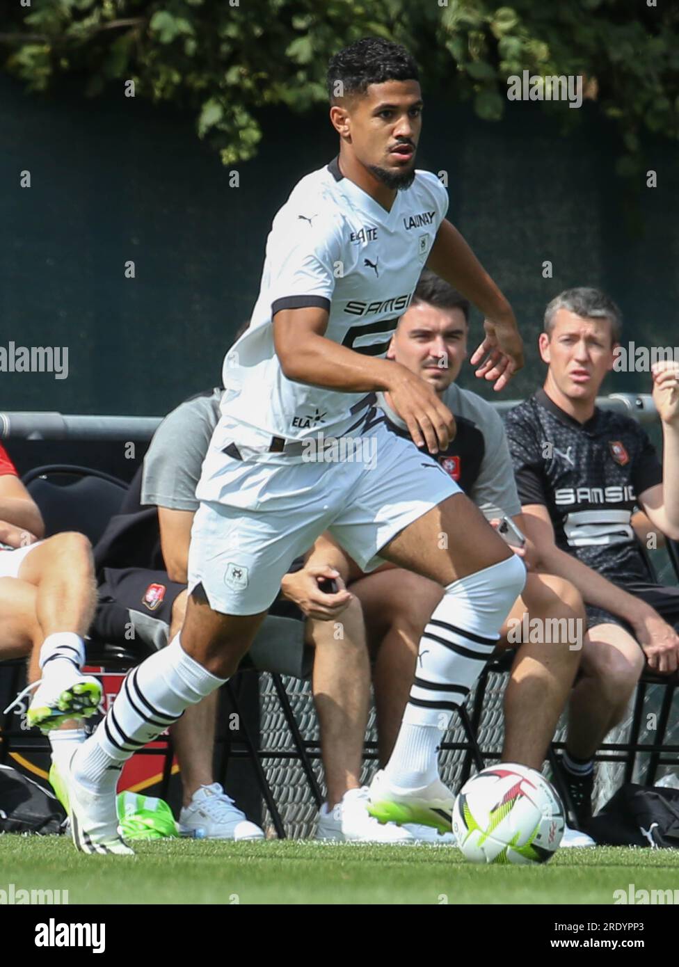 Ludovic Blas of Stade Rennais during the Amical 2023 between Stade ...