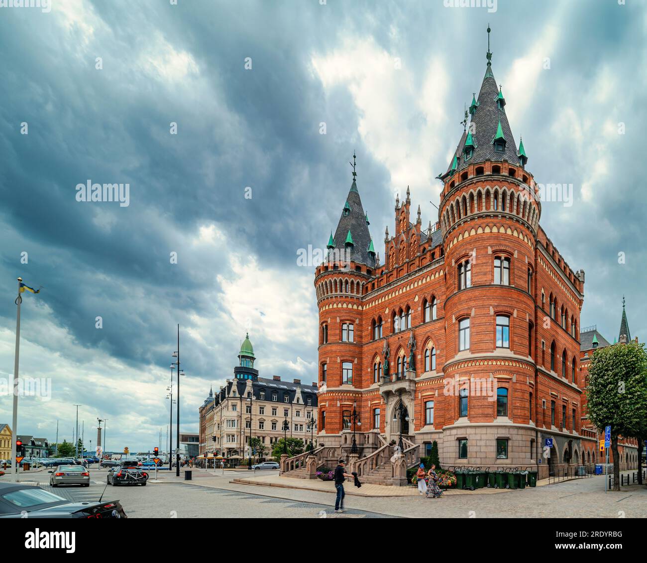 Swedish brick gothic architecture hi-res stock photography and images ...