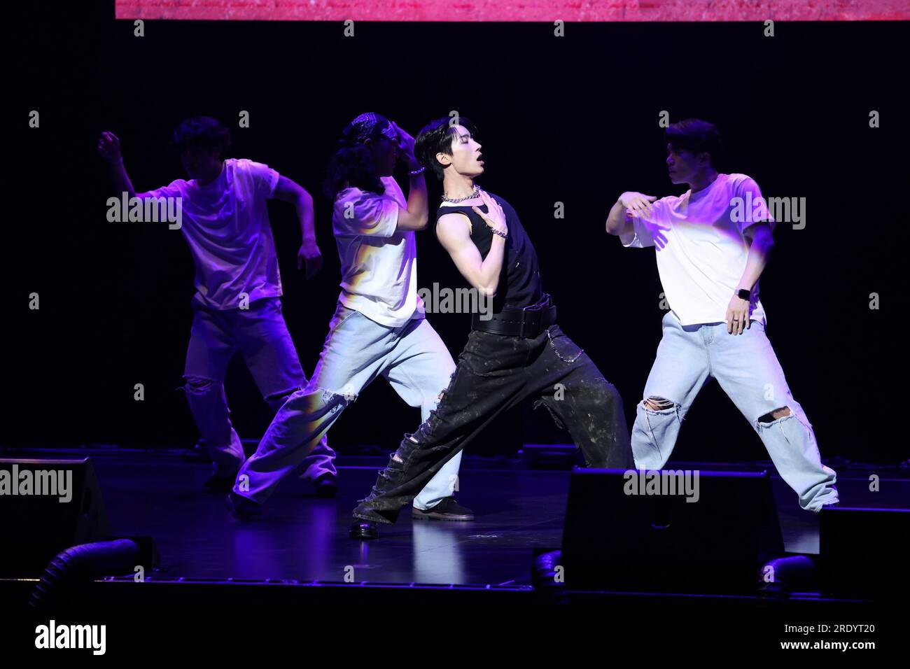 South Korean singer-songwriter, rapper, dancer and actor Han Seung-woo ...