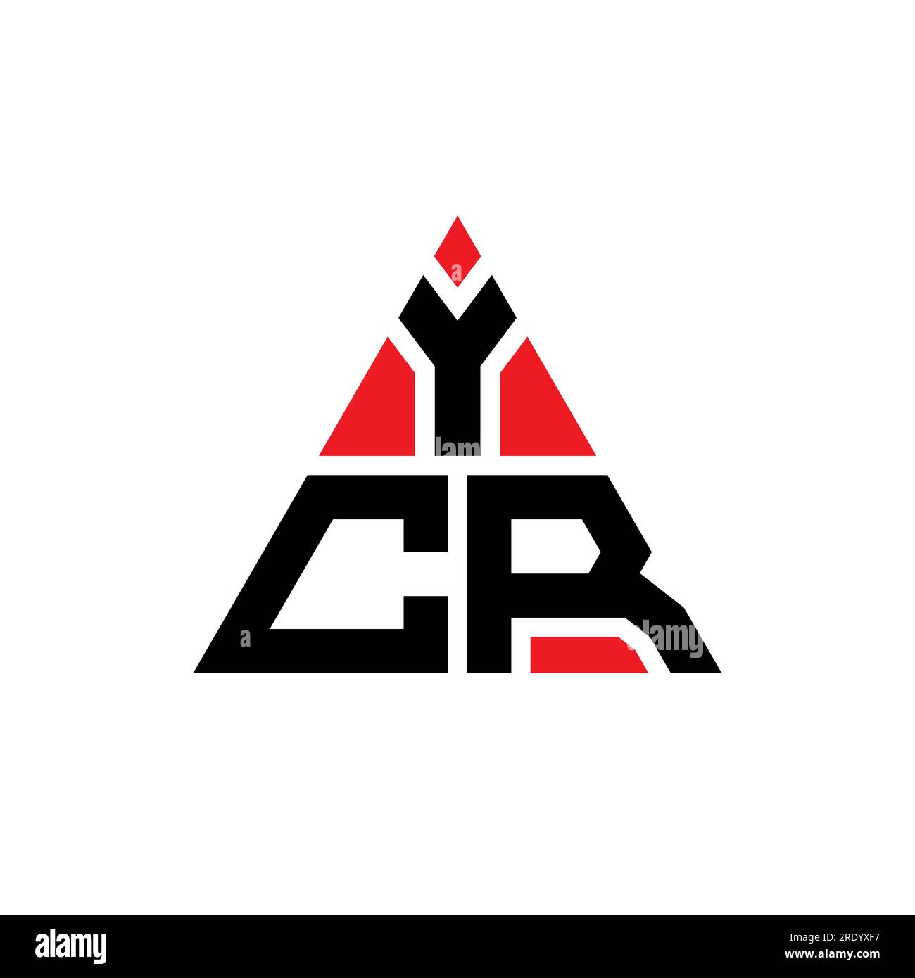 Ycr Logo Design Stock Vector Images Alamy