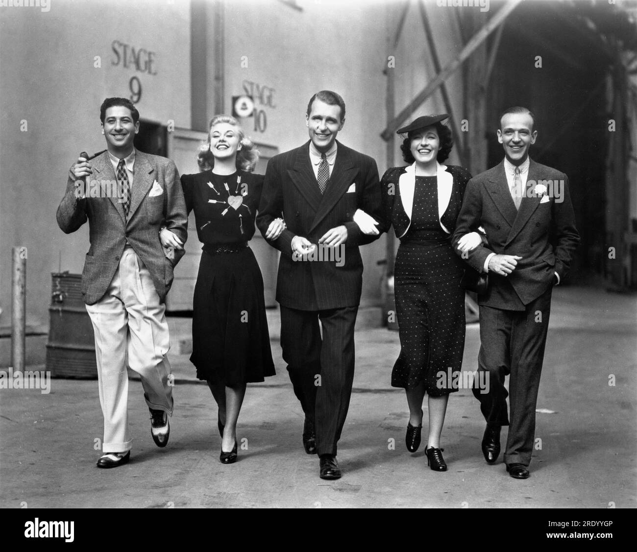 Director MARK SANDRICH GINGER ROGERS RALPH BELLAMY LUELLA GEAR and FRED ...