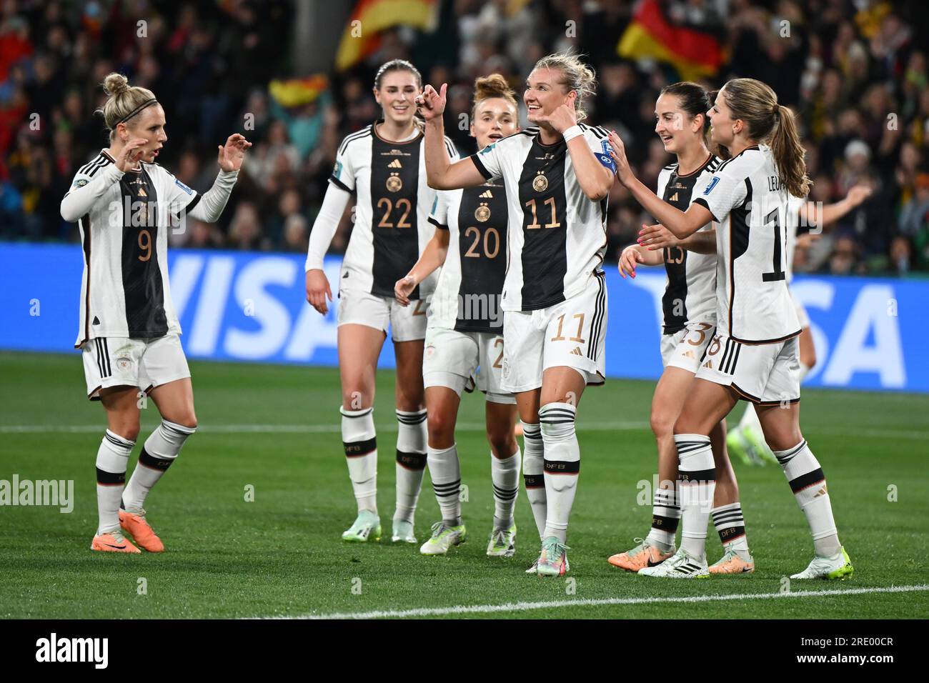Melbourne, Australia. 24th July, 2023. Soccer, Women: World Cup ...