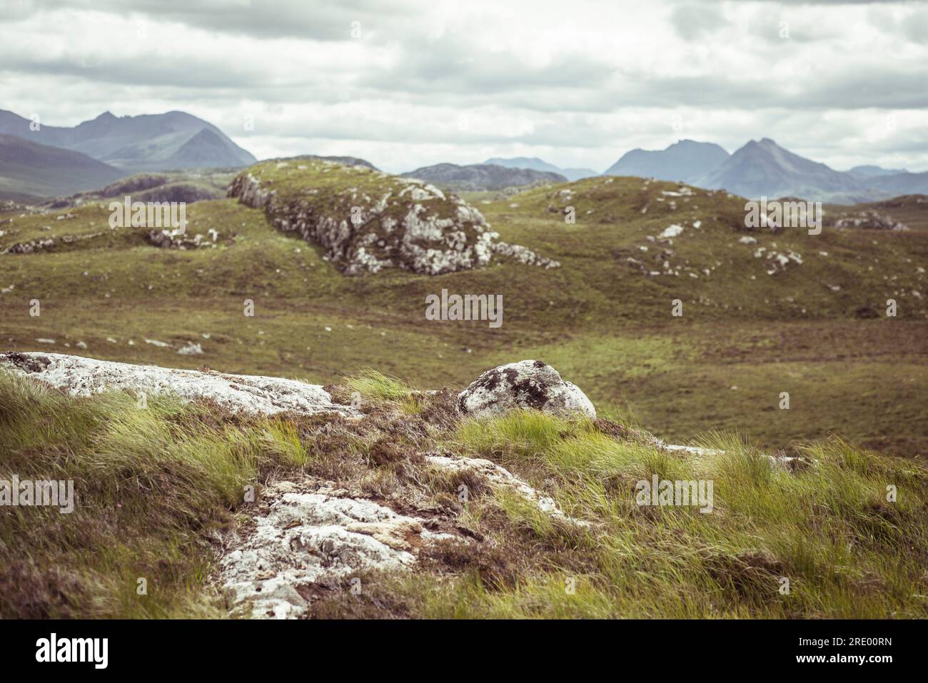 Scottish wilderness rugged landscape in highlands Stock Photo - Alamy