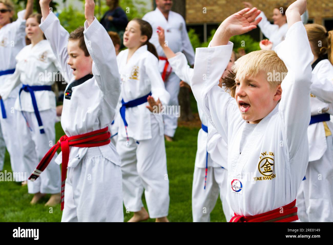 Tae Kwon Do Stock Photo - Alamy
