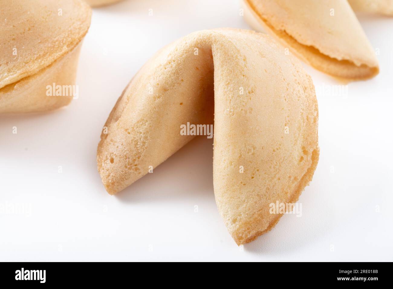 Traditional chinese fortune cookies pattern isolated on white ...