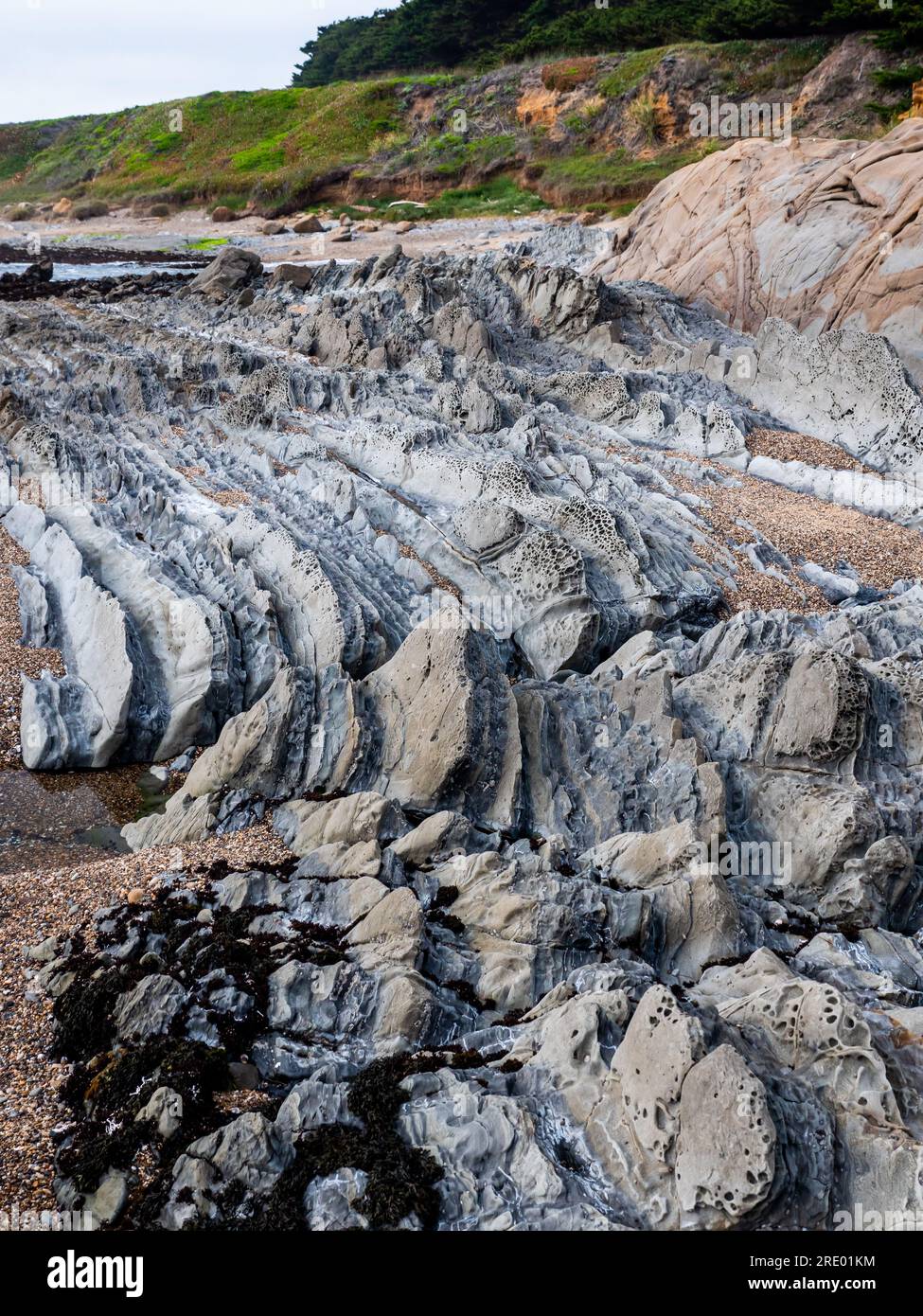 Weathered beach rocks hi-res stock photography and images - Alamy