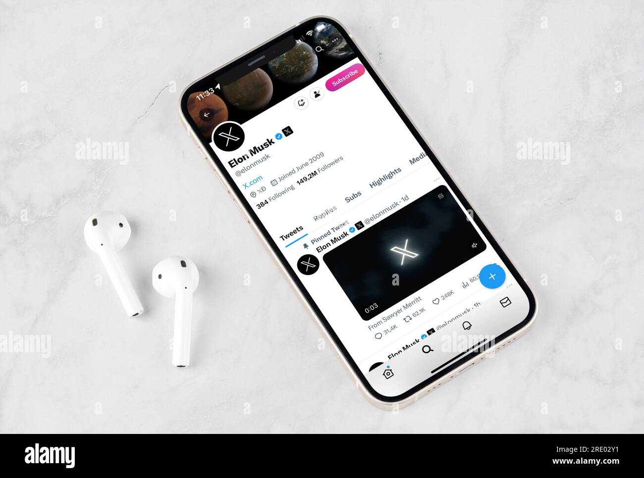 Twitter Home Page On Iphone