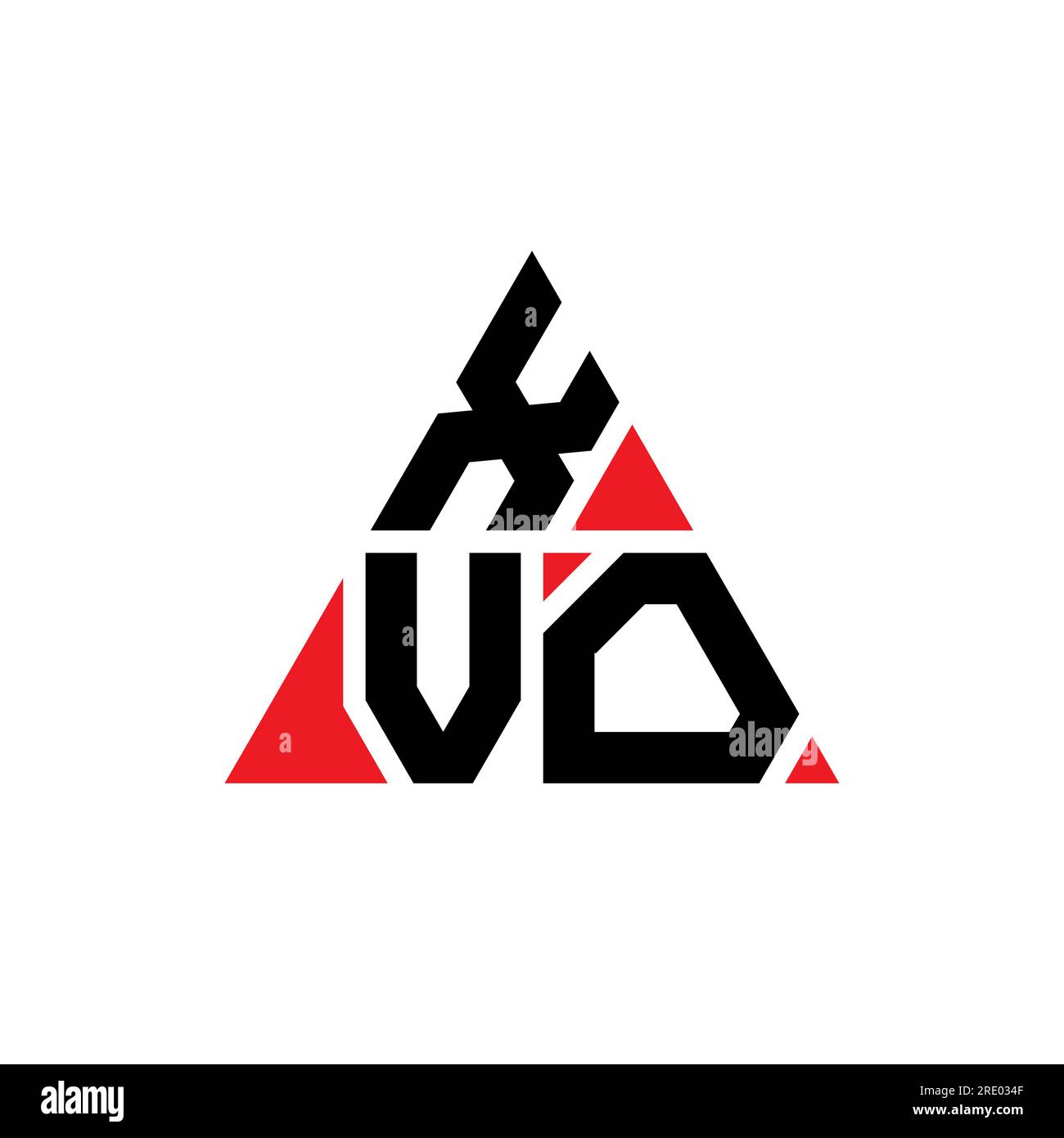 Xvo logo design Cut Out Stock Images & Pictures - Alamy