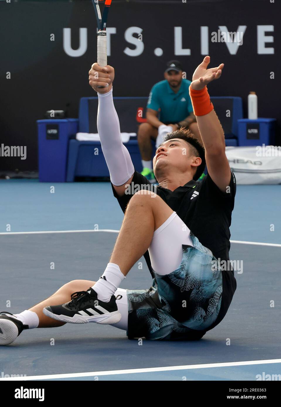 23 July 2023 Carson, California - Yibing Wu. UTS - Ultimate Tennis ...