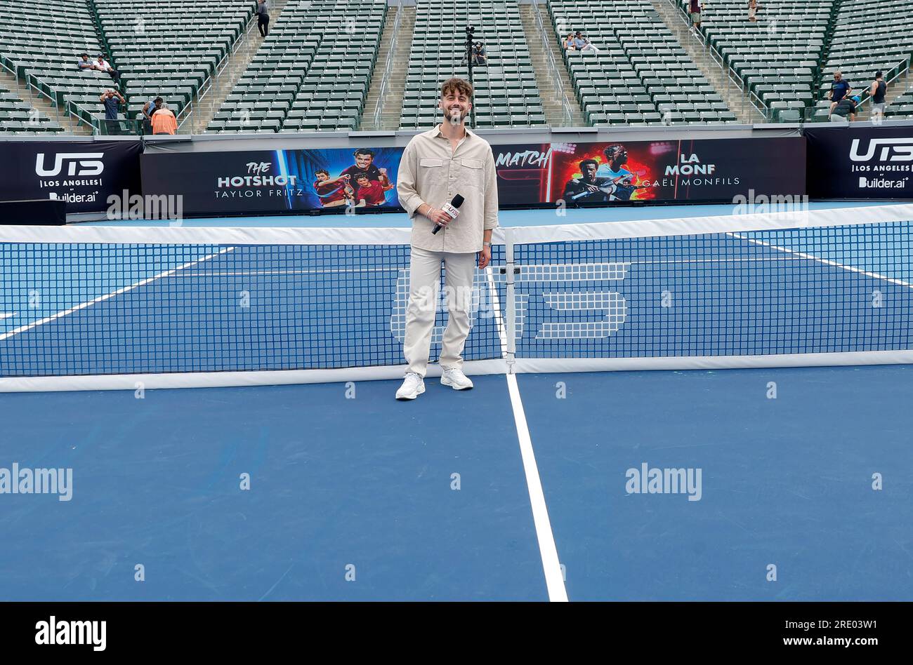 23 July 2023 Carson, California - Max Whittle. UTS - Ultimate Tennis ...