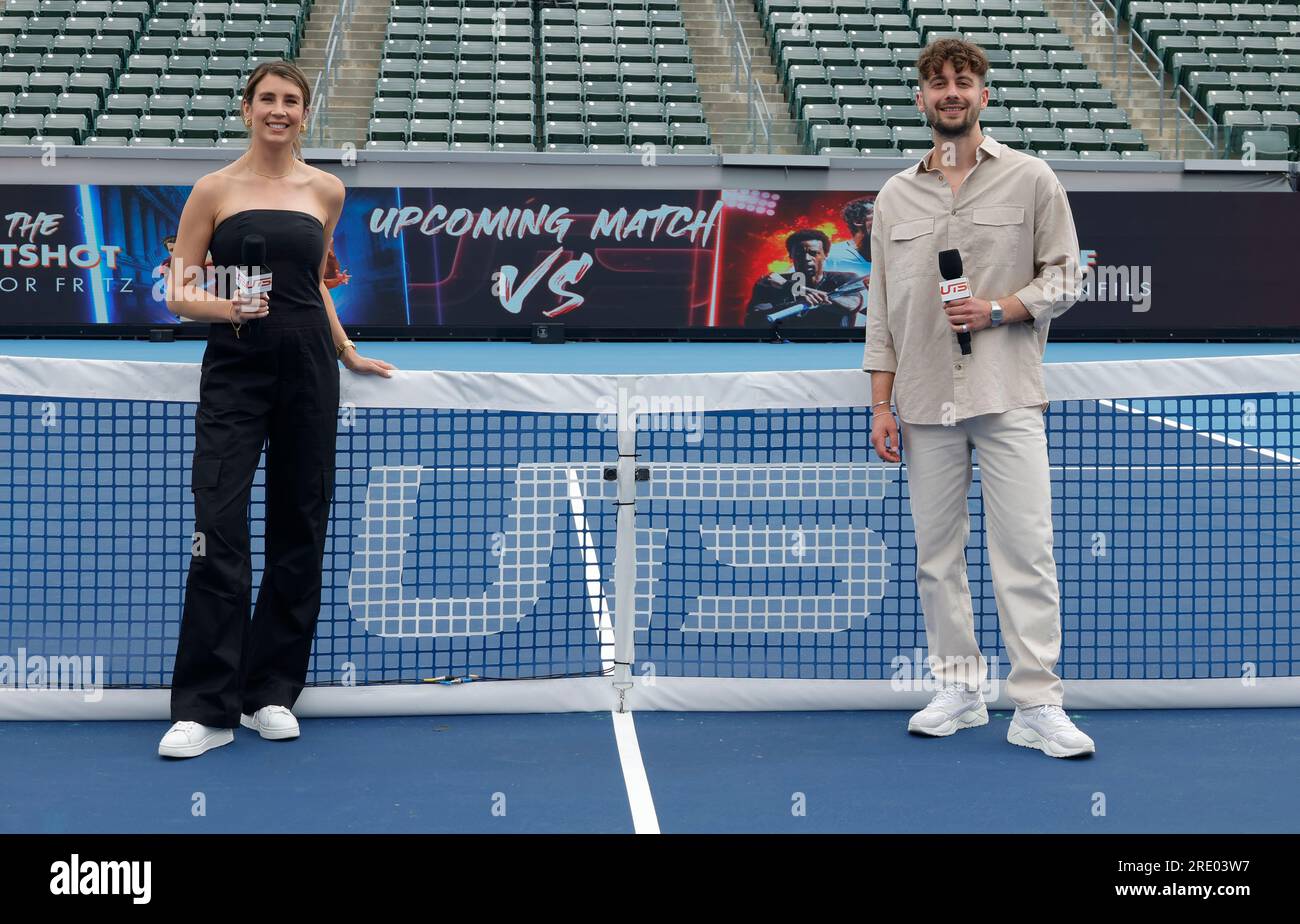 23 July 2023 Carson, California - Jenny Drummond, Max Whittle. UTS ...