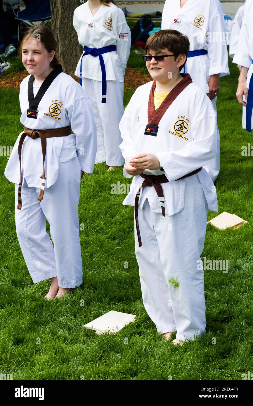 Tae Kwon Do Stock Photo - Alamy