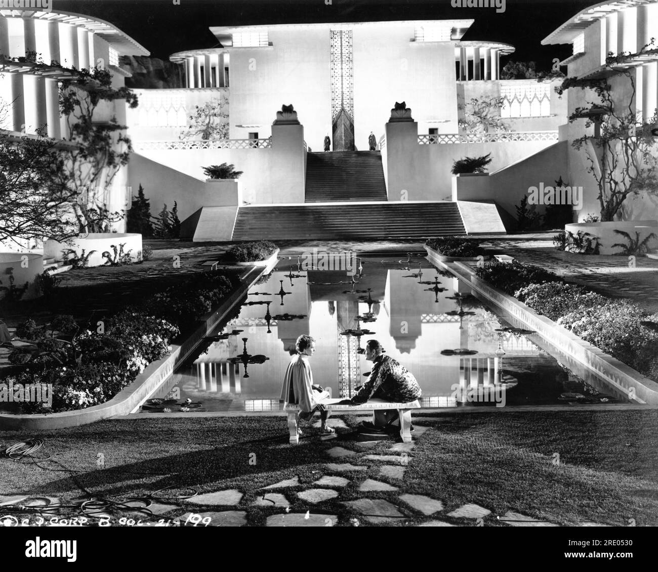 JANE WYATT and RONALD COLMAN in LOST HORIZON 1937 director FRANK CAPRA ...