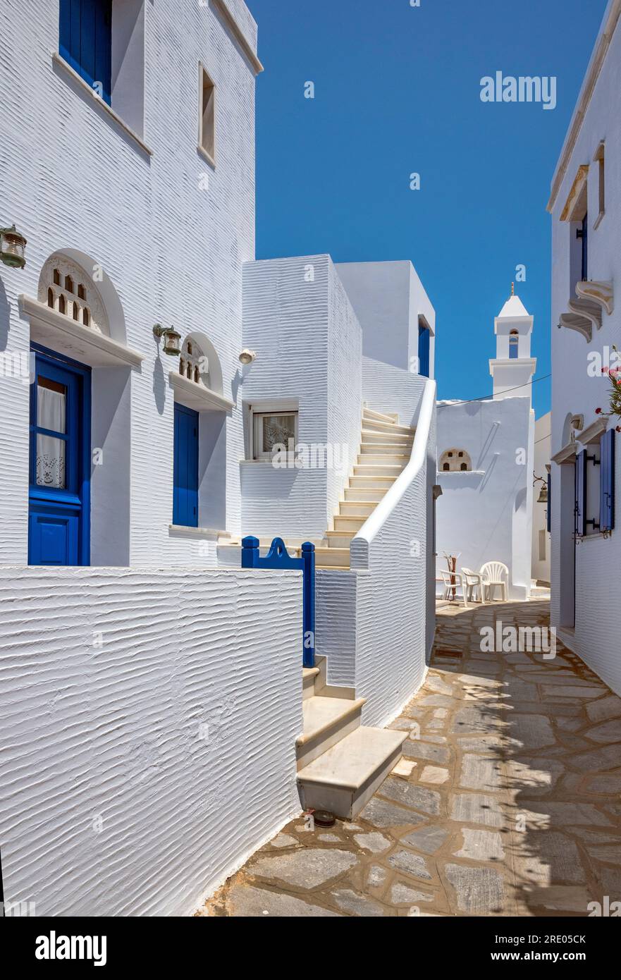 Back street in tinos hi-res stock photography and images - Alamy