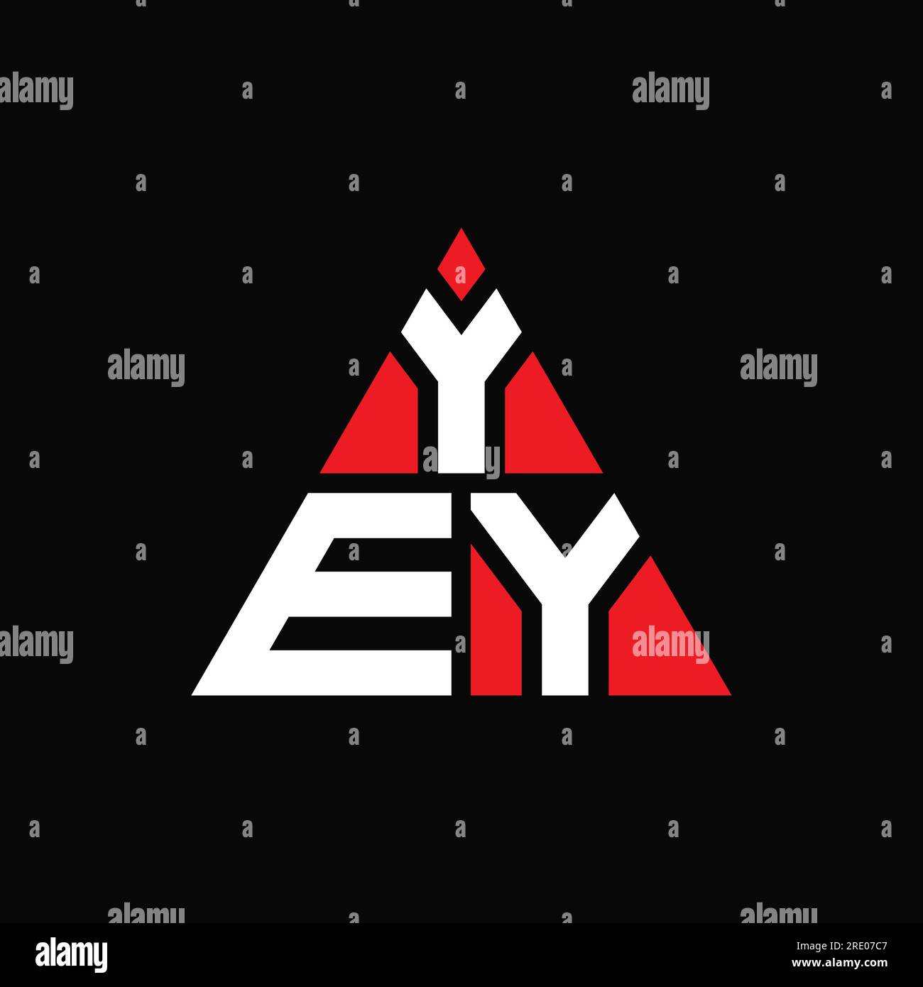 Yey font Stock Vector Images - Alamy