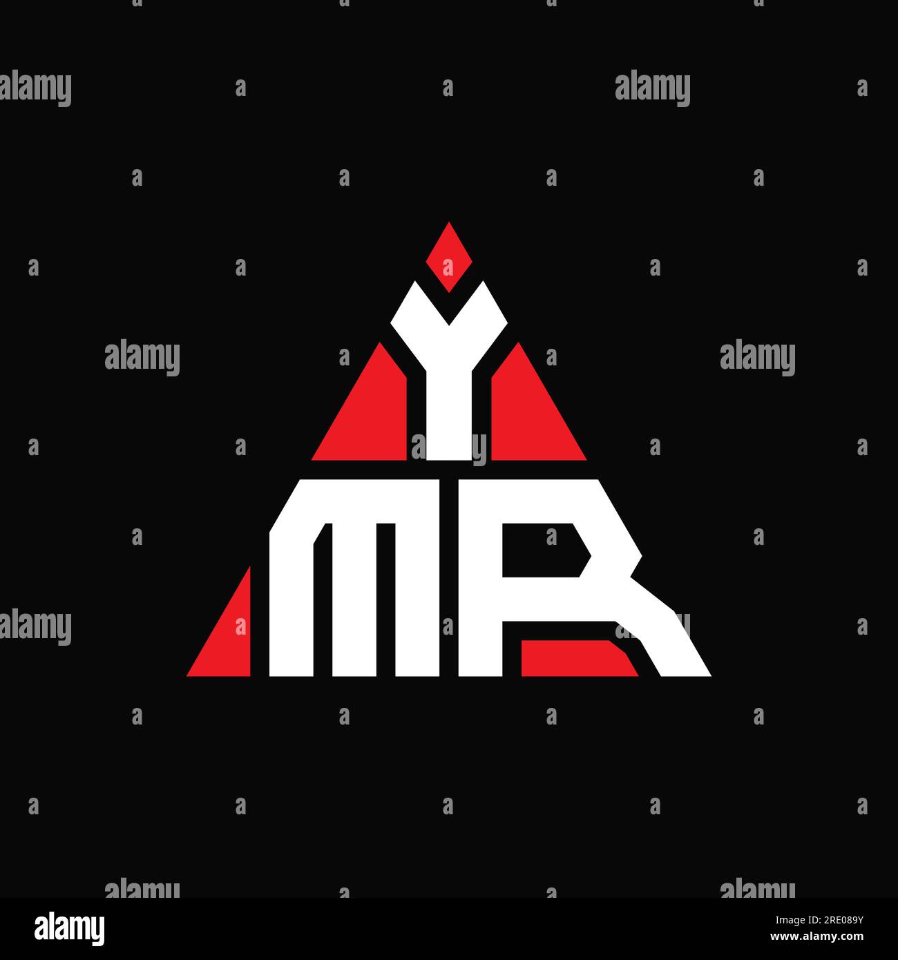 Ymr triangular Stock Vector Images - Alamy
