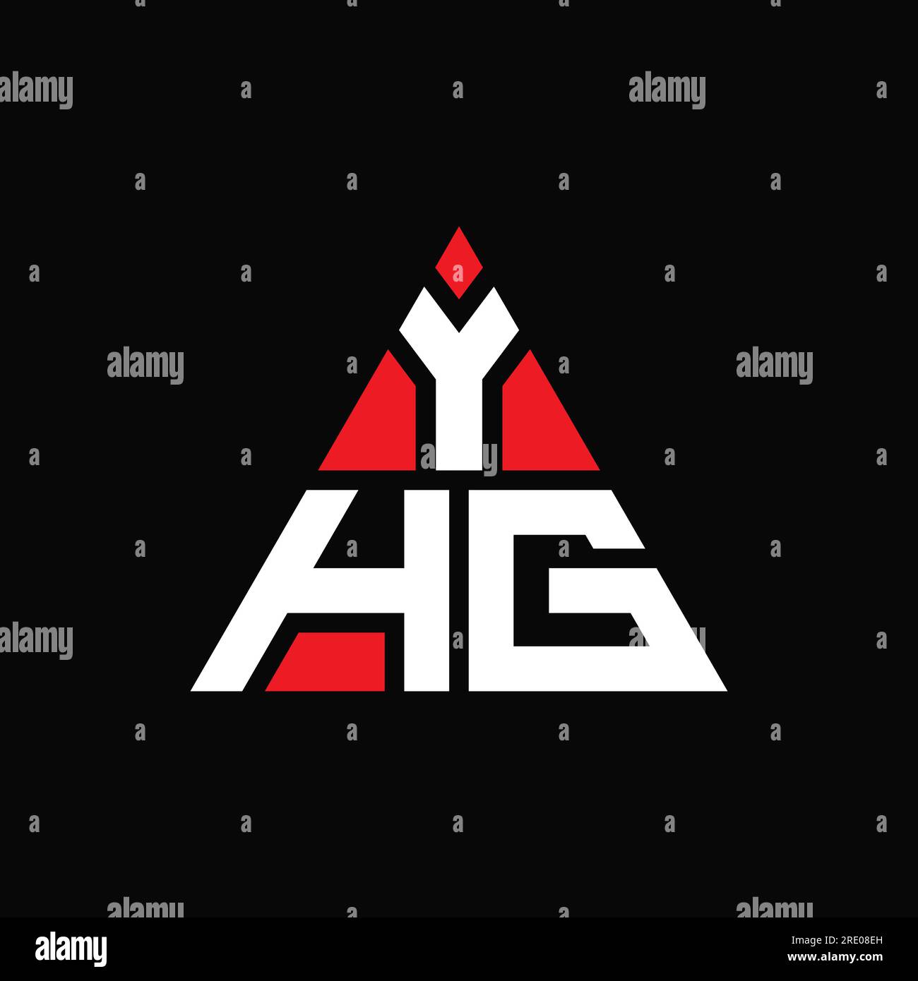 Yhg monogram Stock Vector Images - Alamy