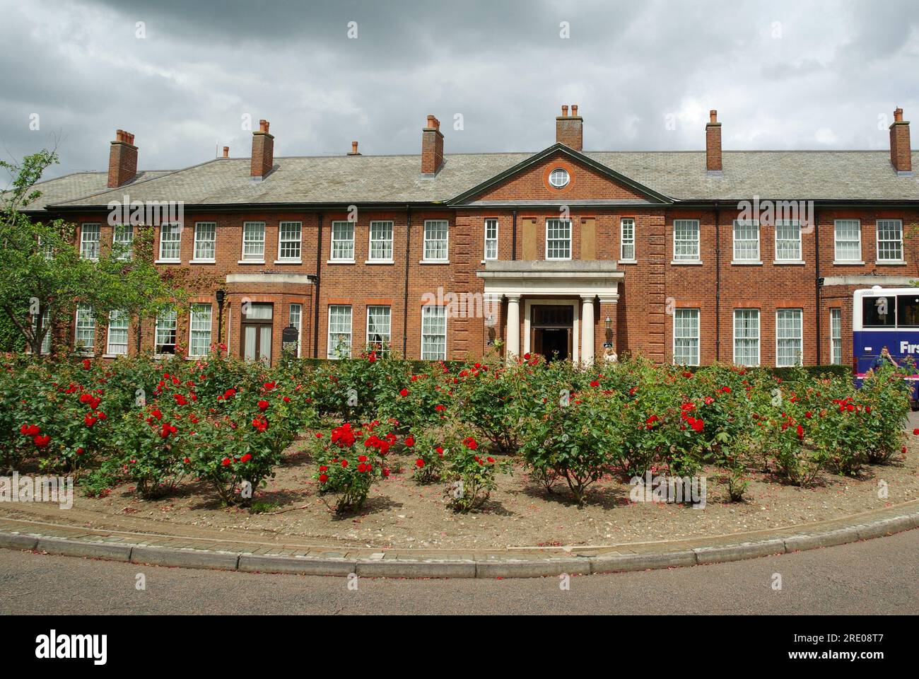 Officers' Mess building at RAF Mildenhall, Suffolk, UK. 1930s Second ...