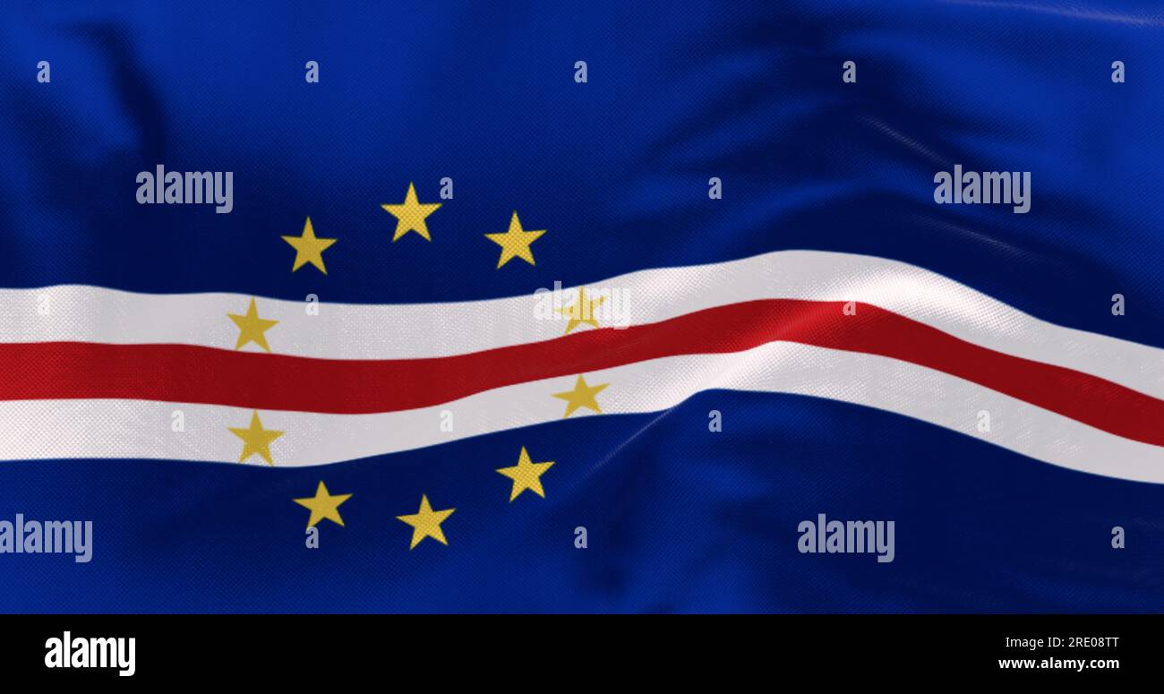 Cape verde national flag hi-res stock photography and images - Alamy