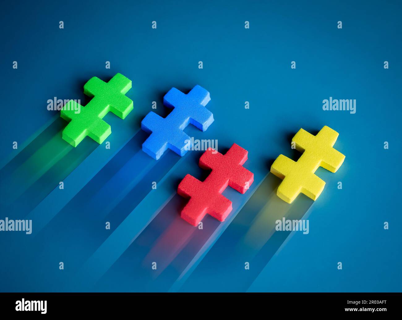 Leadership, business game competition, winner, difference, teamwork ...