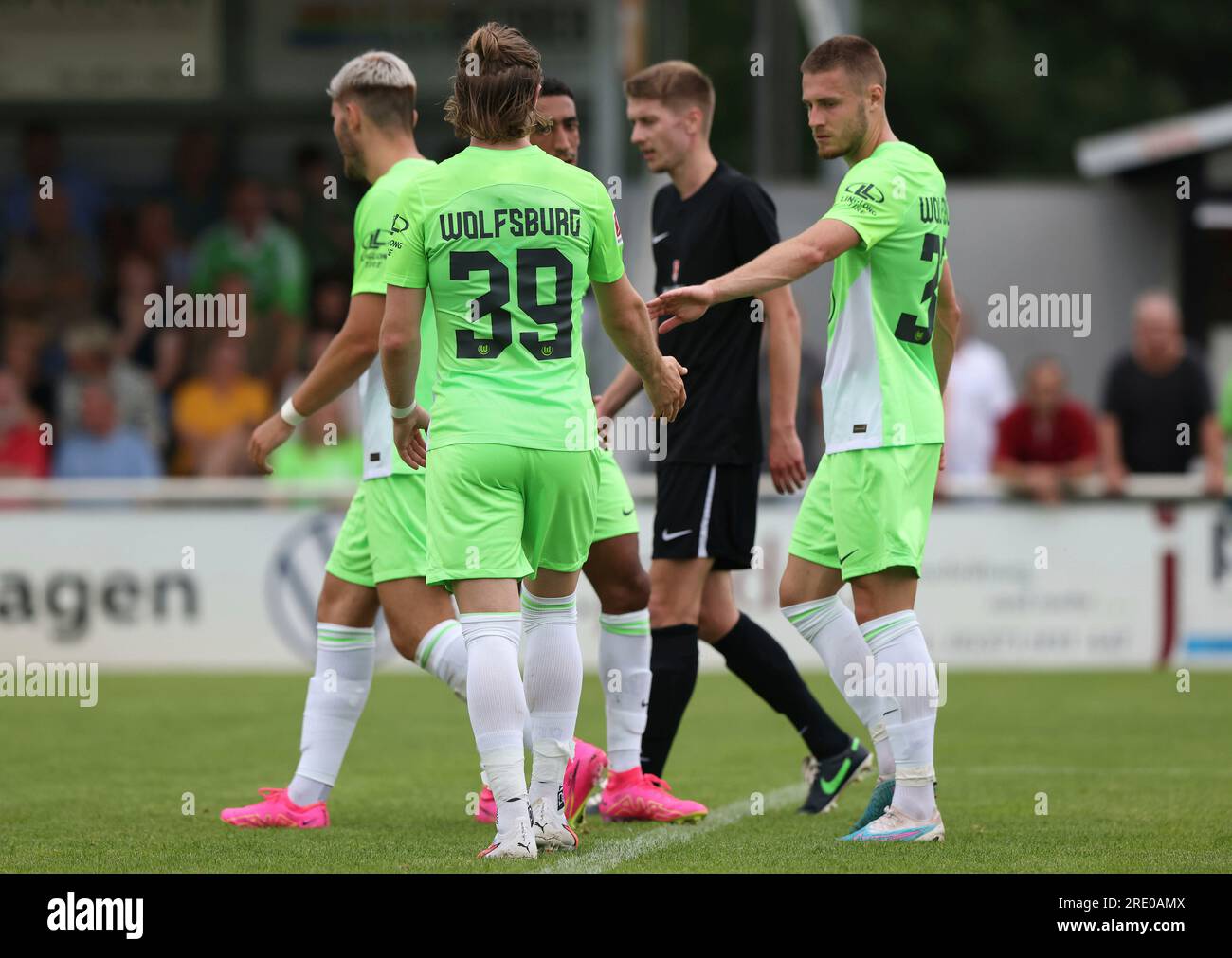 Gifhorn, Deutschland. 15th July, 2023. firo : 07/15/2023, football ...