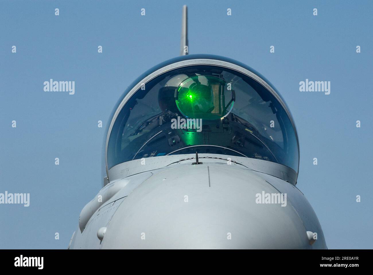Fighter pilot. Royal Air Force, RAF, Eurofighter Typhoon pilot with ...