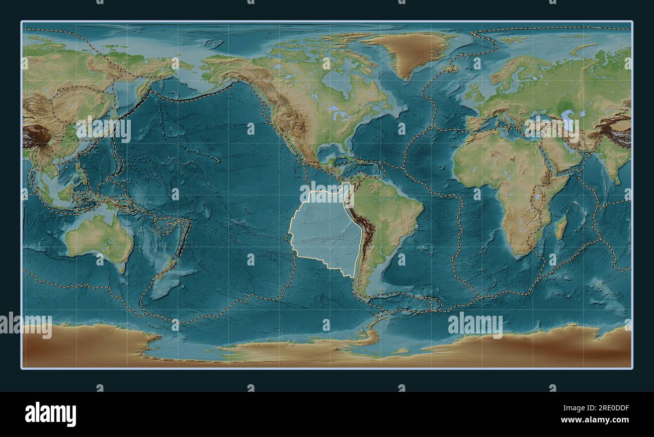 Continental Shelf World Map