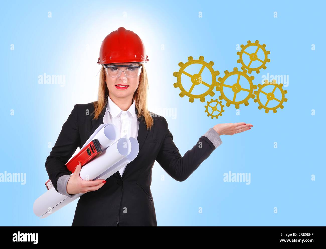 Mechanical engineer woman hi-res stock photography and images - Alamy