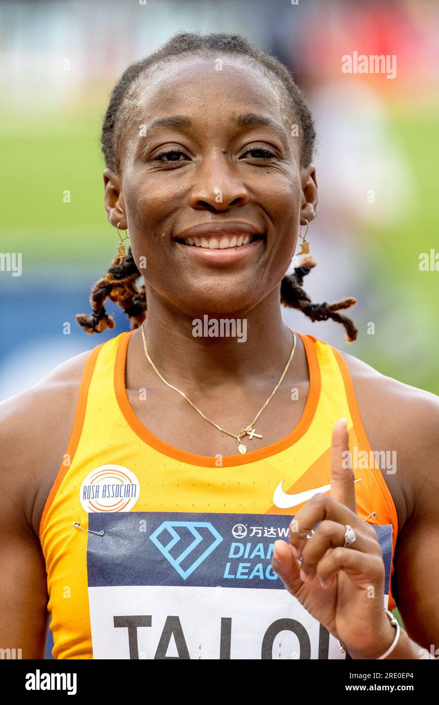 London, UK. 23rd July, 2023. TA LOU, Marie-Josée CIV wins the 100m ...